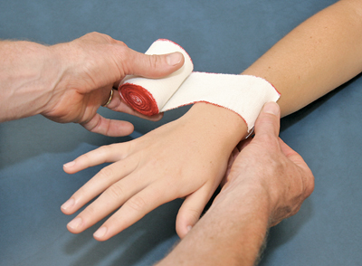 Circular Bandage - Qpercom | Skills in Medicine